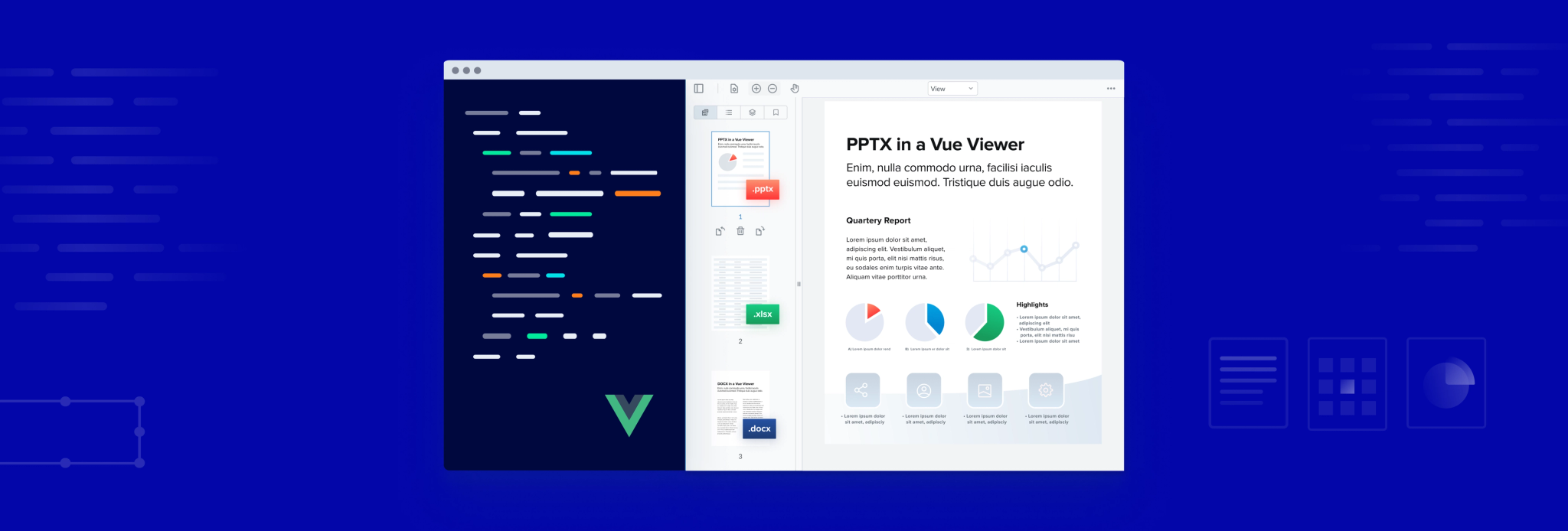 How to View PPTX in a Vue Web App | Apryse
