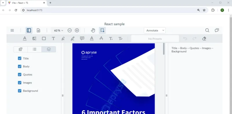 WebViewer UI Customization using TypeScript | Apryse WebViewer UI Customization using TypeScript | Apryse