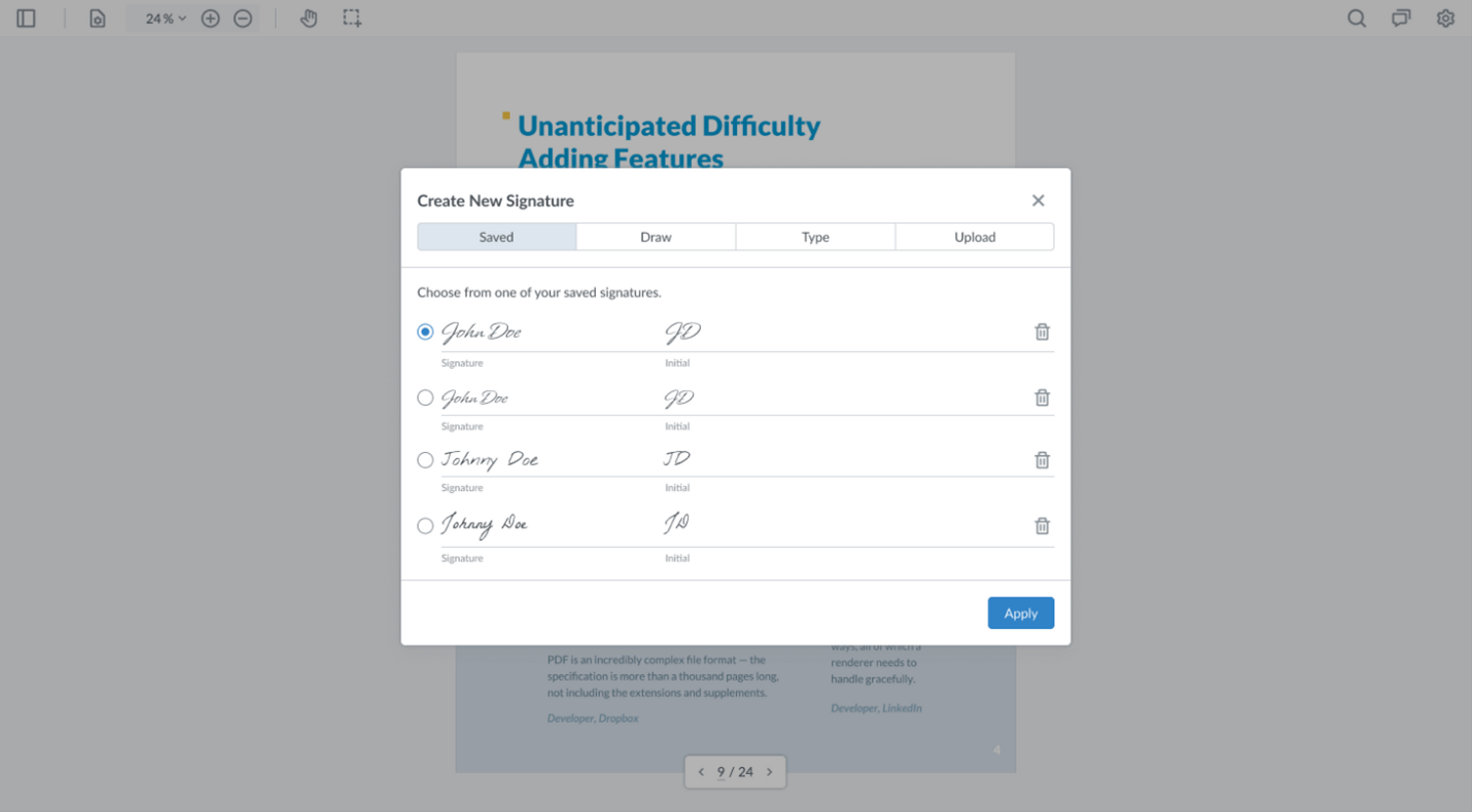 Create Easy Signature Workflows Apryse