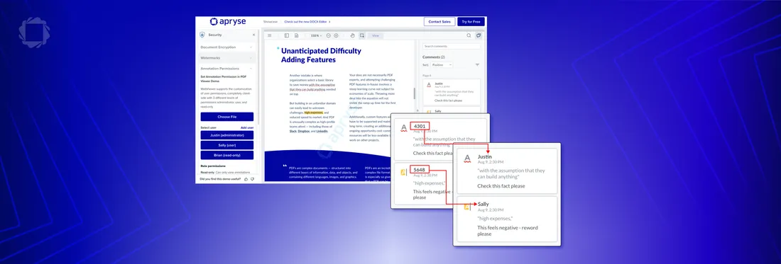Customizing Annotation Author In Webviewer Apryse 9914