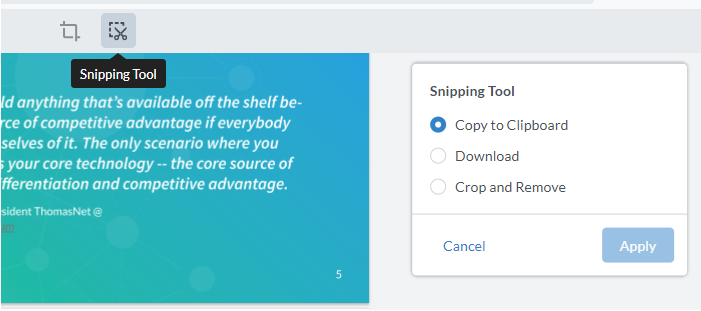 How to Snip and Crop Documents in WebViewer | Apryse