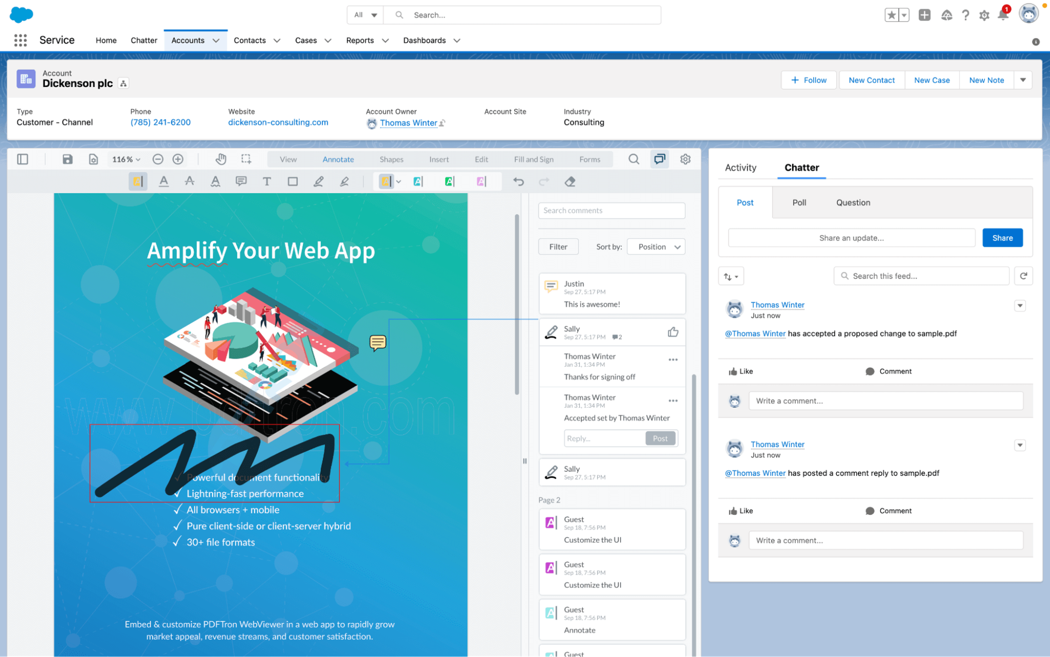 Review and Approve Documents 100% Salesforce-Native | Apryse