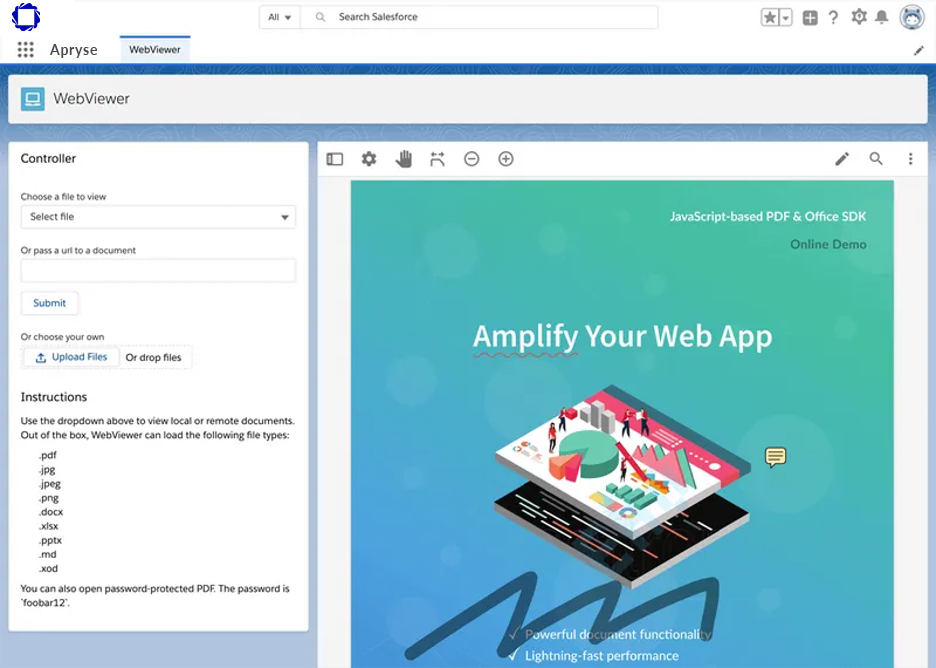 PDF & Document Editing Directly in Salesforce | Apryse WebViewer