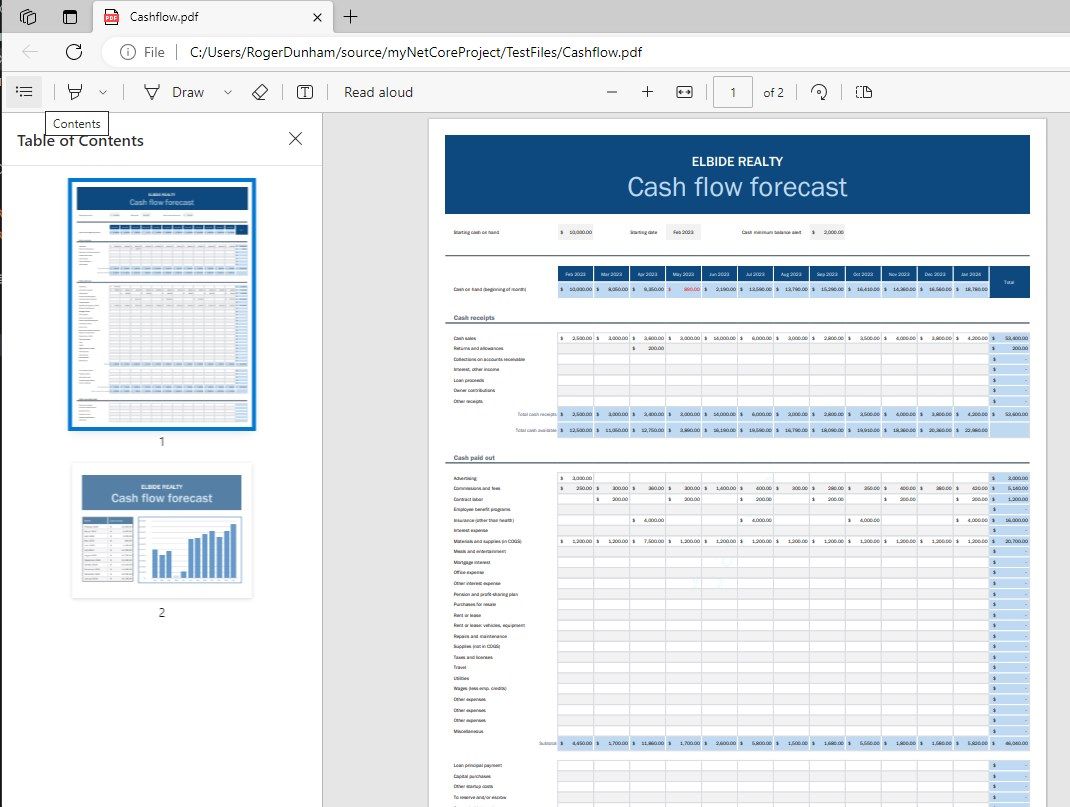 Office DOCX to PDF Conversion in browser using C# and .Net | Apryse