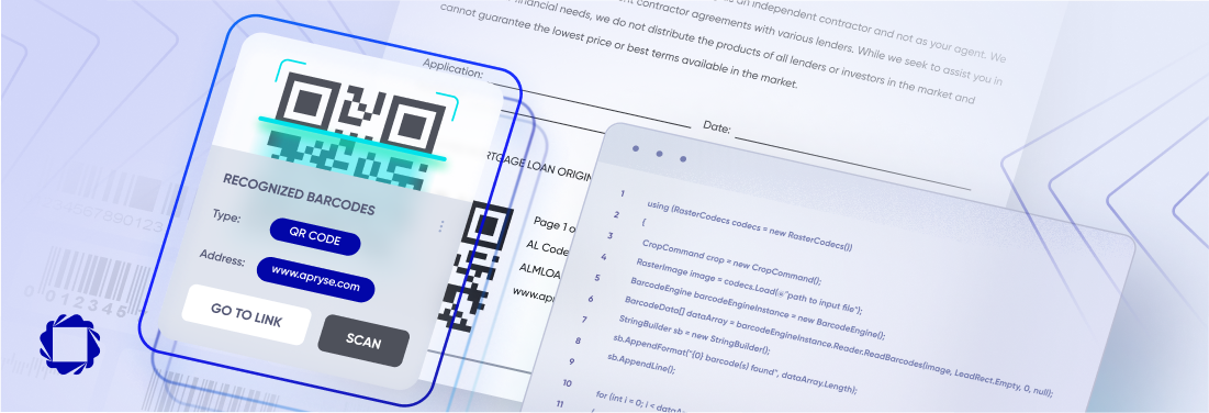 Extract QR Codes from PDF Files Using Apryse