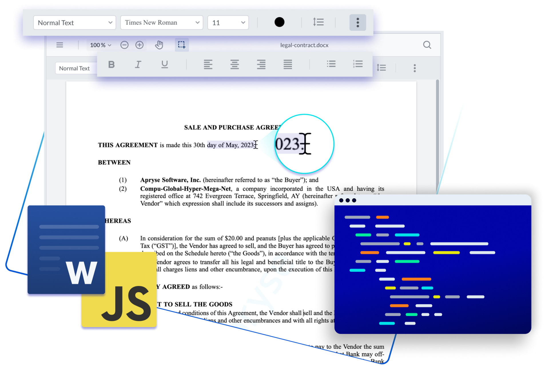 WebViewer: JavaScript DOCX Editor SDK | Apryse WebViewer: JavaScript DOCX Editor SDK | Apryse