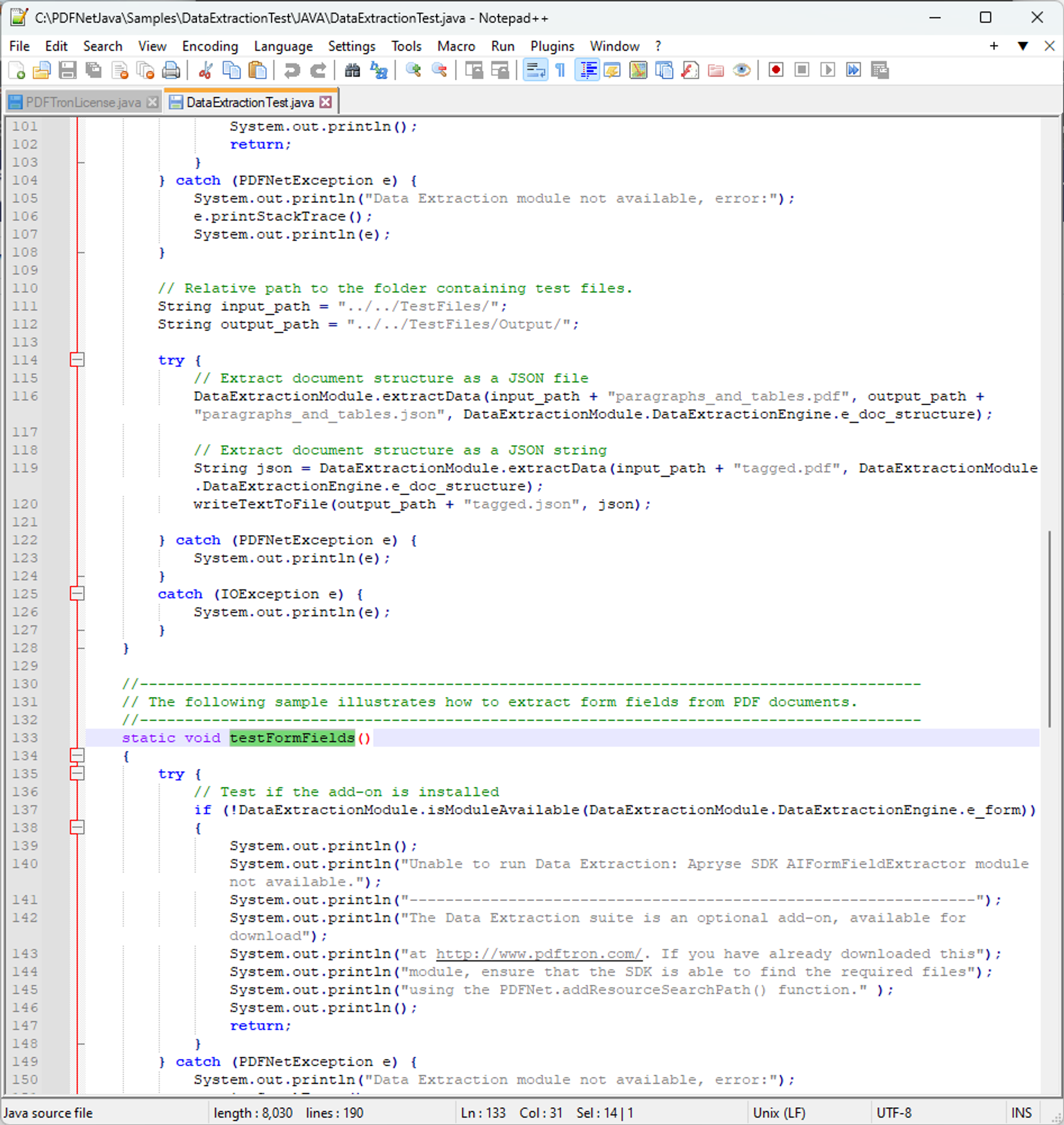 Data Extraction With Java Apryse Idp