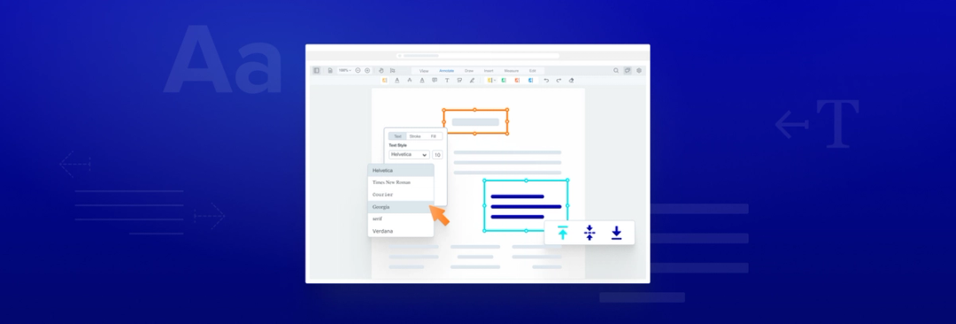 Font Selection, Justification, Alignment, and More in WebViewer 8.2 Annotate Release | Apryse