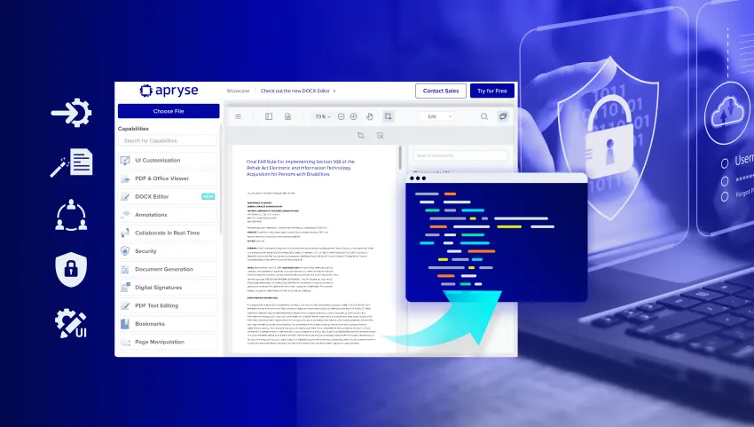 Javascript Docx Editor Sdk For Webviewer Apryse