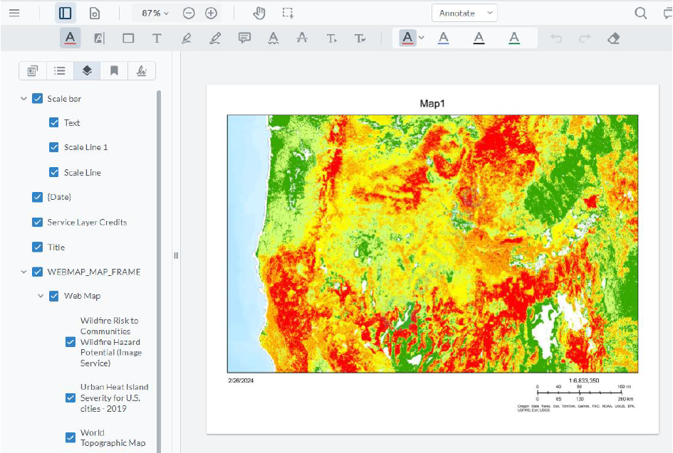 Customized Viewing: Exploring PDF Layers for Interactive Documents