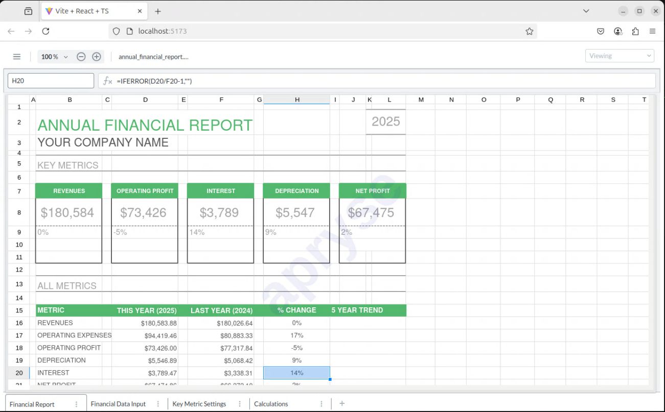 How to View Excel file using Bun in WebViewer | Apryse