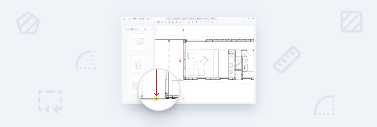 Add Dimensions Faster and with Greater Precision in WebViewer 8.5 | Apryse