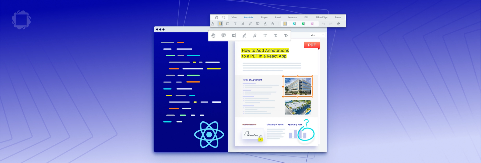 Pdf Annotations In A React App Webviewer Apryse