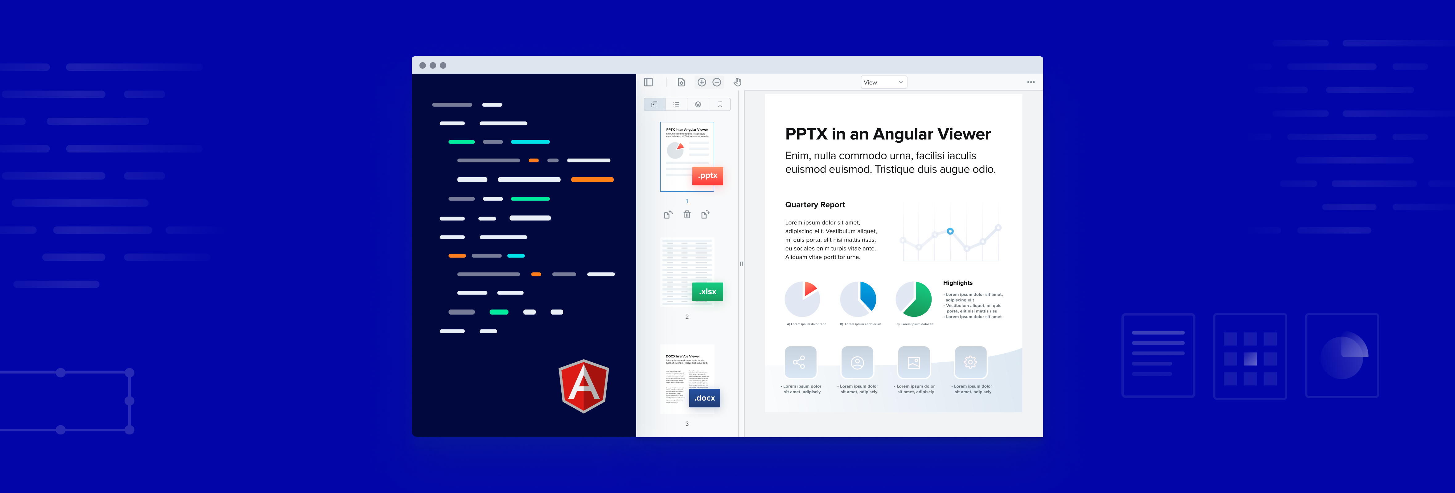 How to View PPTX in an Angular Web App | Apryse