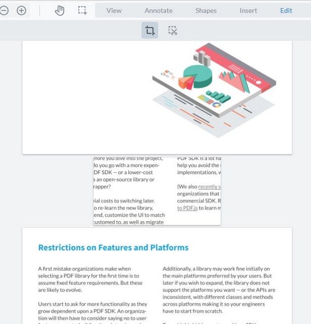 How to Snip and Crop Documents in WebViewer | Apryse