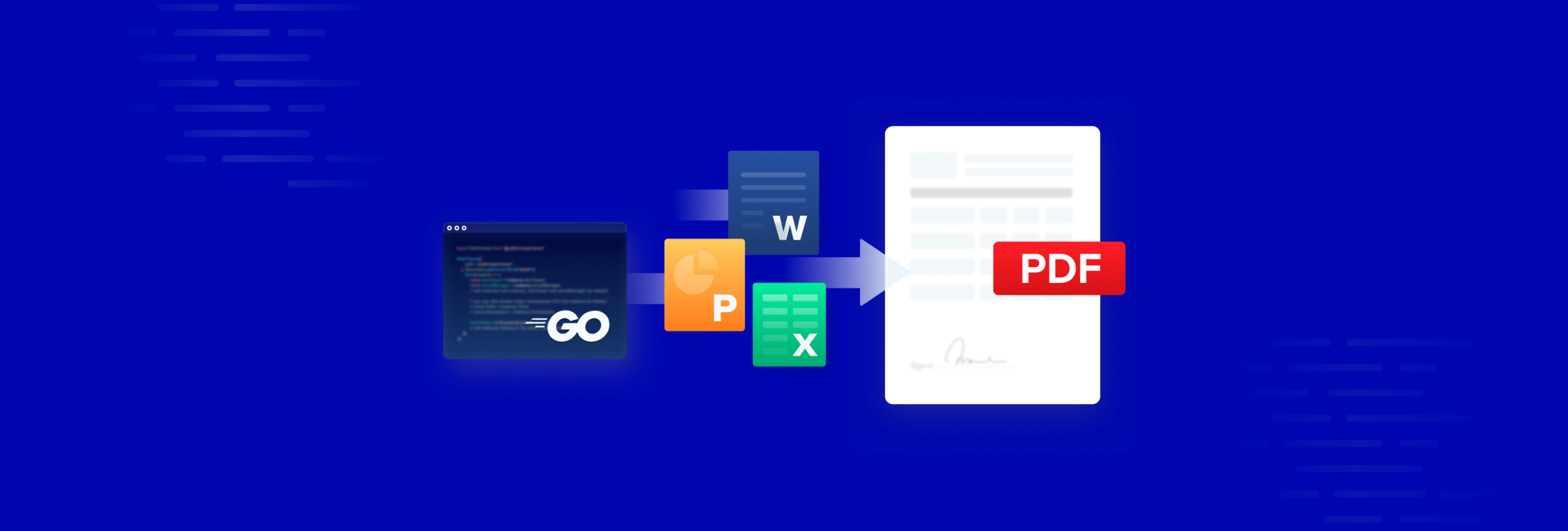 Convert GoLang DOCX to PDF | Apryse