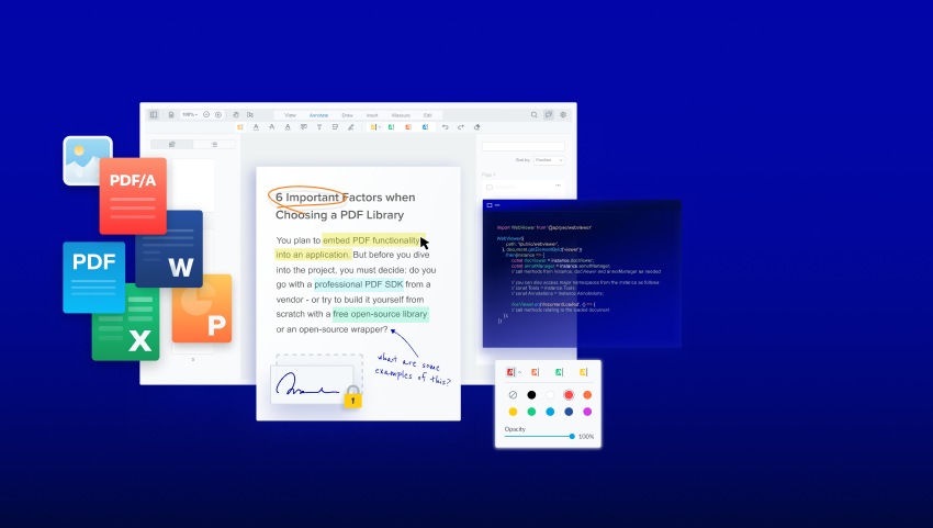 Document & PDF Annotation SDK | Apryse