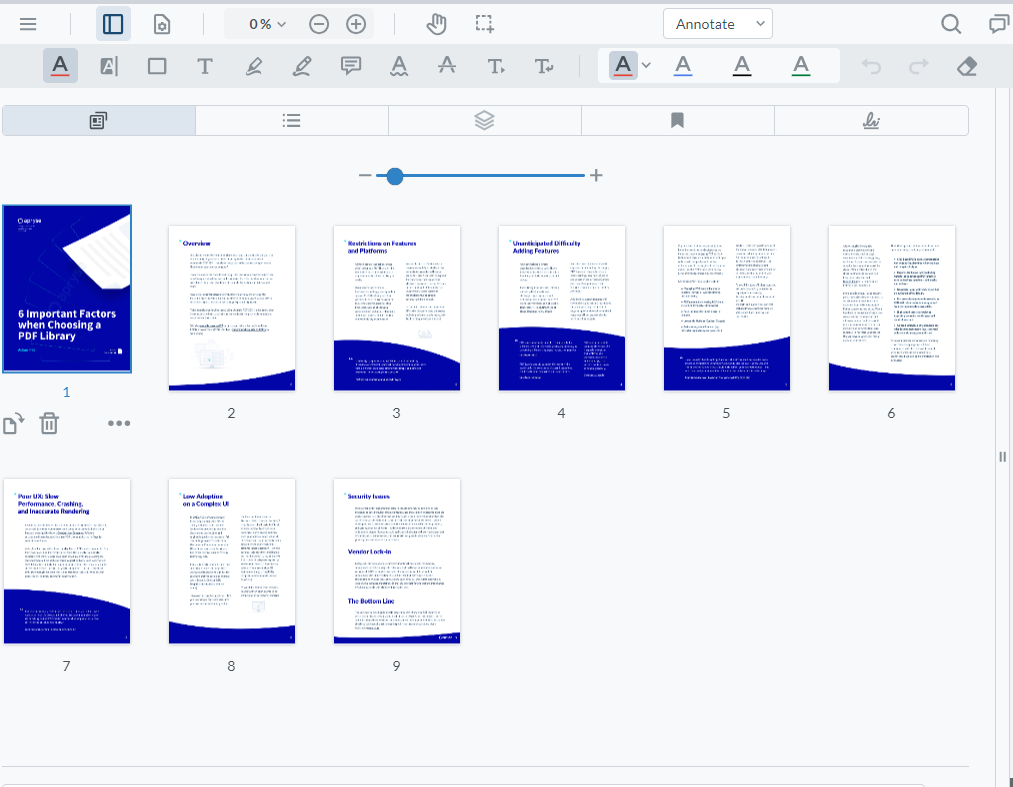 Edit and Manipulate PDFs Using React | Apryse WebViewer