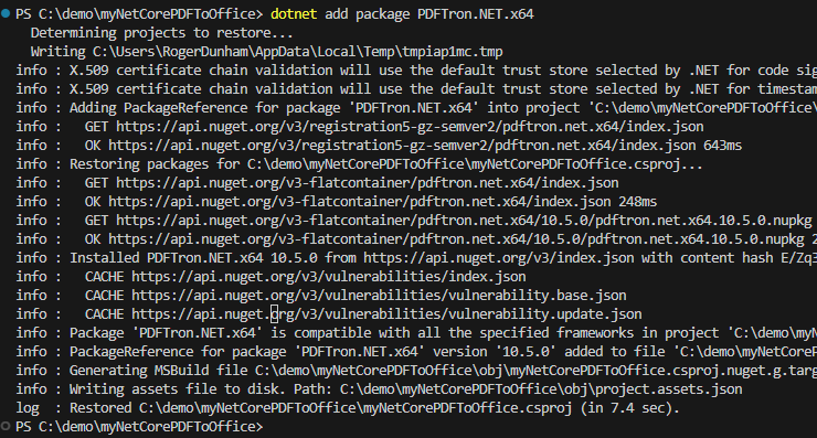 Converting PDFs to Office Files with C# and .NET in Apryse