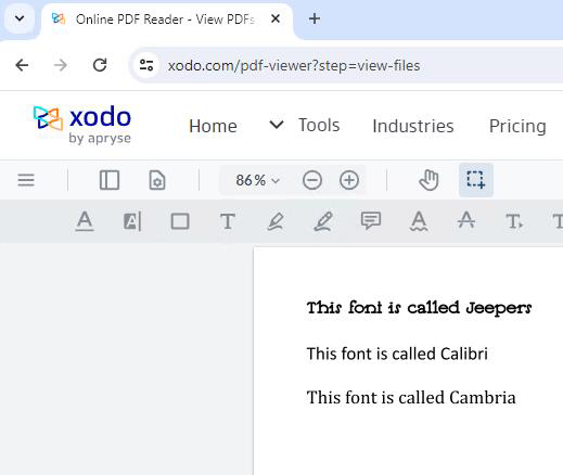 Font Handling During DOCX to PDF Conversion
