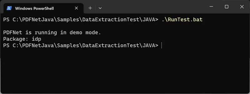 Data Extraction With Java Apryse Idp 2794