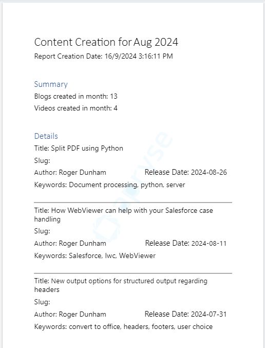 Advanced Document Generation with JSON | Apryse