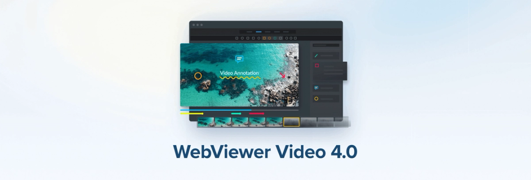 How to Review Videos with Audio Track Visualized | Apryse WebViewer Video 4.0