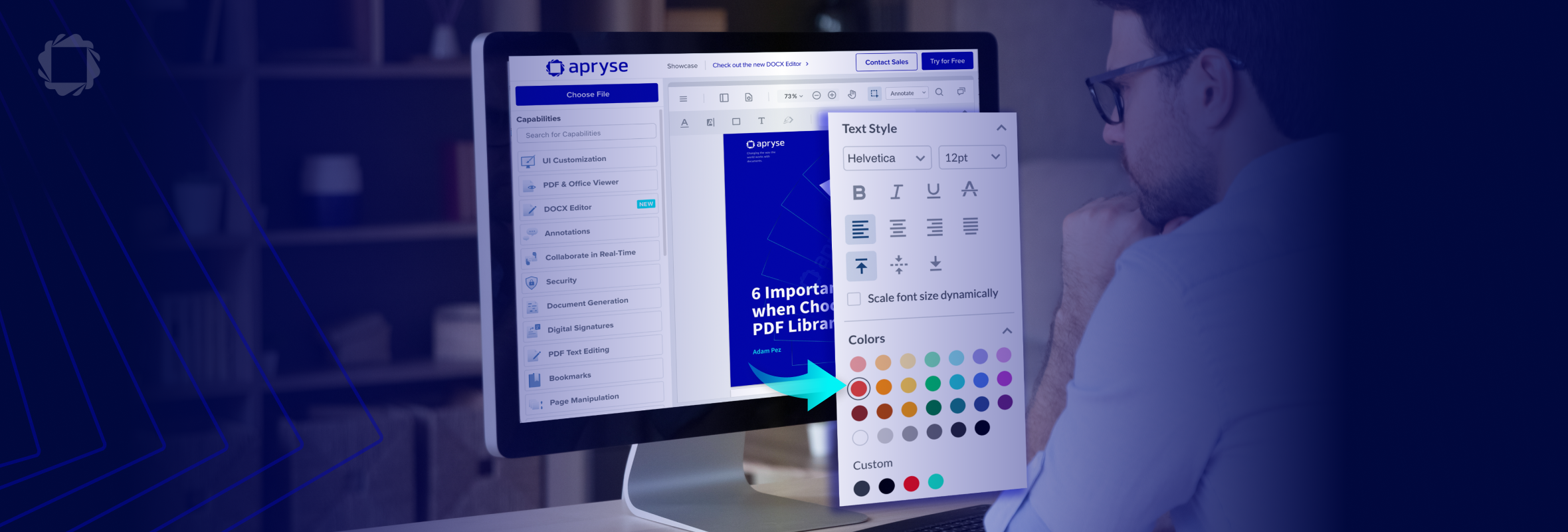 Get Started with WebViewer Annotations: Setting Default Values