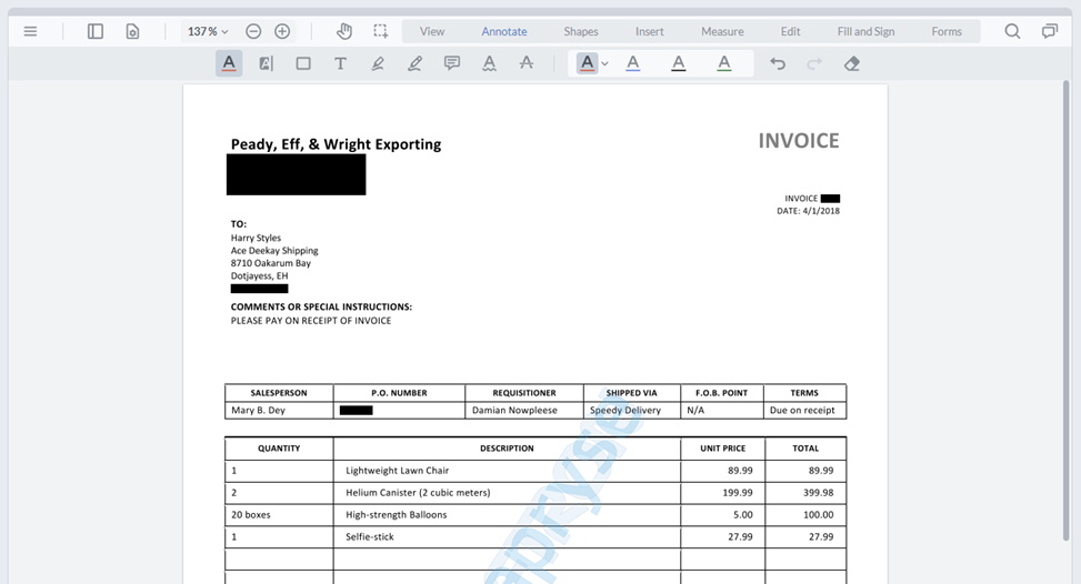 PDF Redaction Using React | WebViewer | Apryse