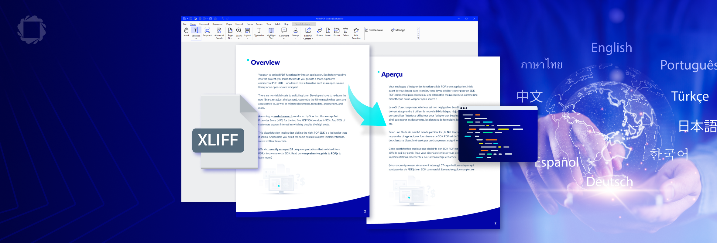 How to Translate a PDF While Preserving Layout Using XLIFF and SDK | Apryse