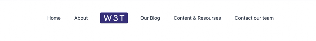 How To Create A Responsive Center Logo Navbar Using Css Flexbox And Tailwindcss Web3templates
