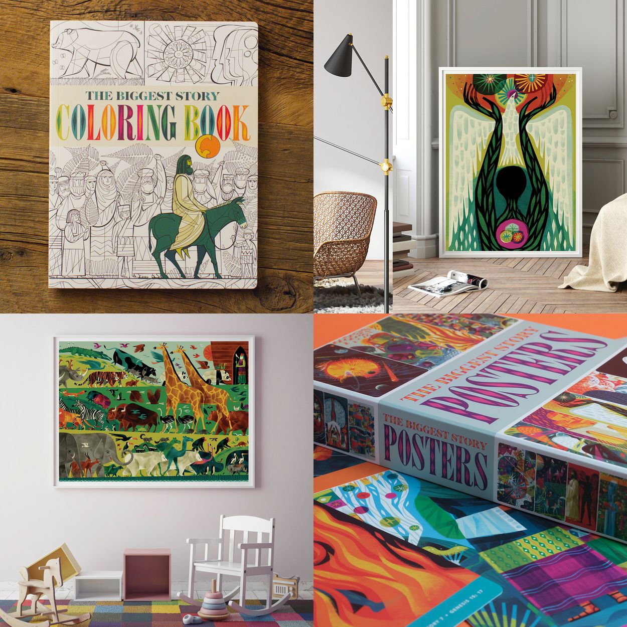 The Biggest Story Coloring Book | Invisible Creature