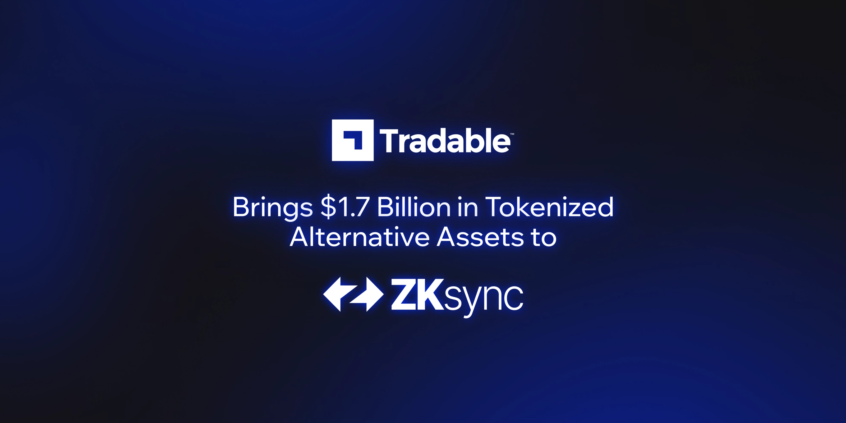 Tradable Brings $1.7 Billion in Tokenized Alternative Assets to ZKsync ...