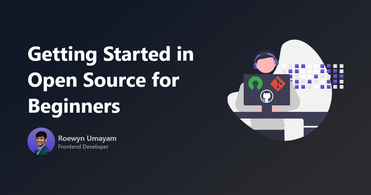 Getting Started in Open Source for Beginners