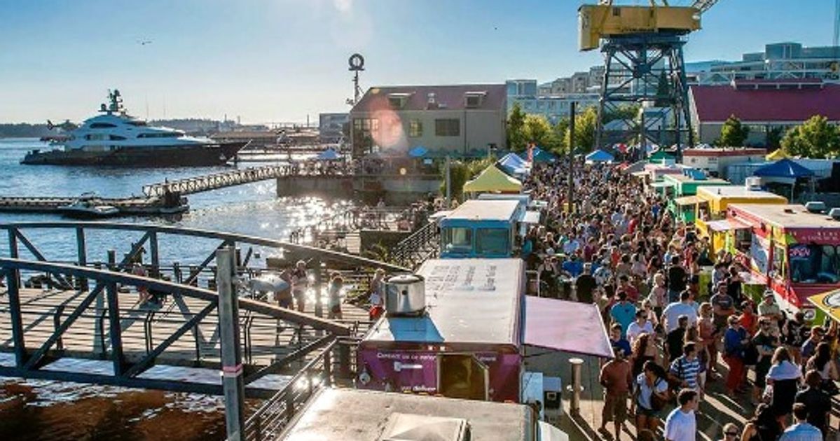 Kids In Vancouver: Soak Up The Scenery At The Shipyards Night Market ...