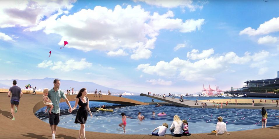 New Swimming Pool Project Proposed for Coal Harbour | Destination Vancouver