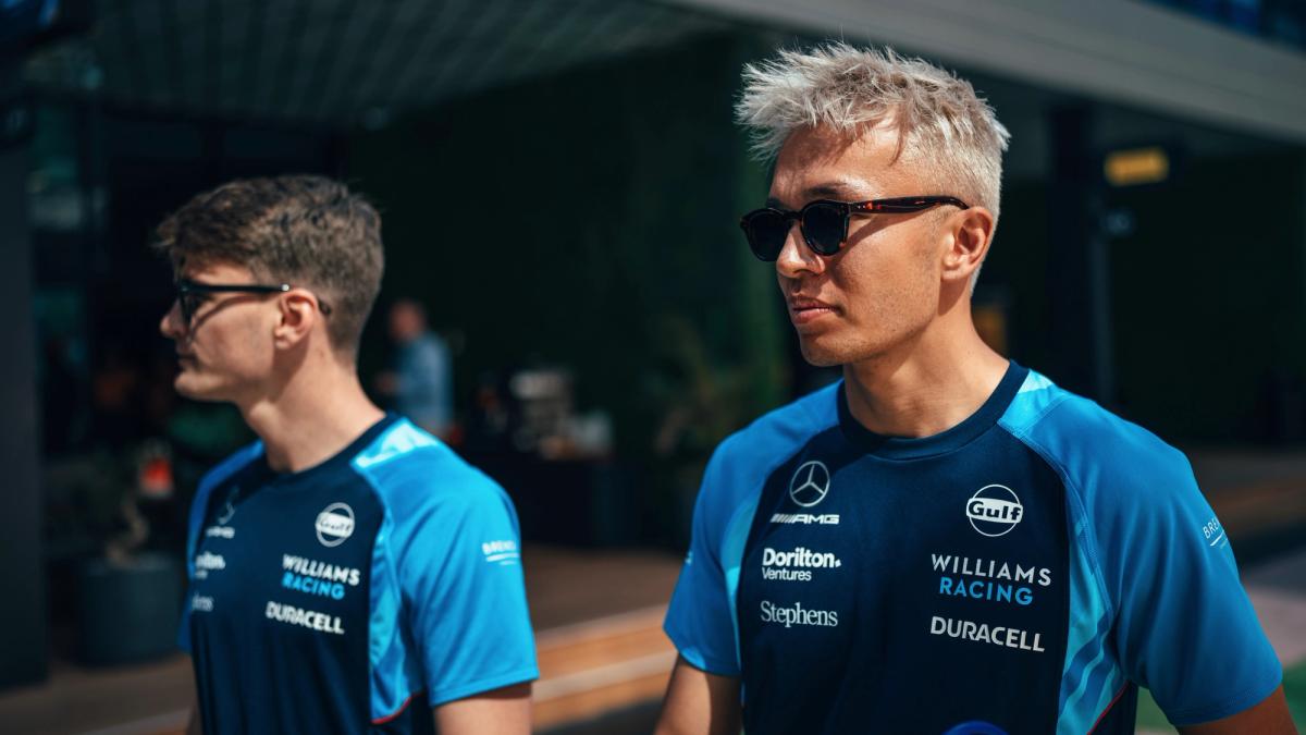 Alex Albon and Logan Sargeant preview the Australian Grand Prix ...