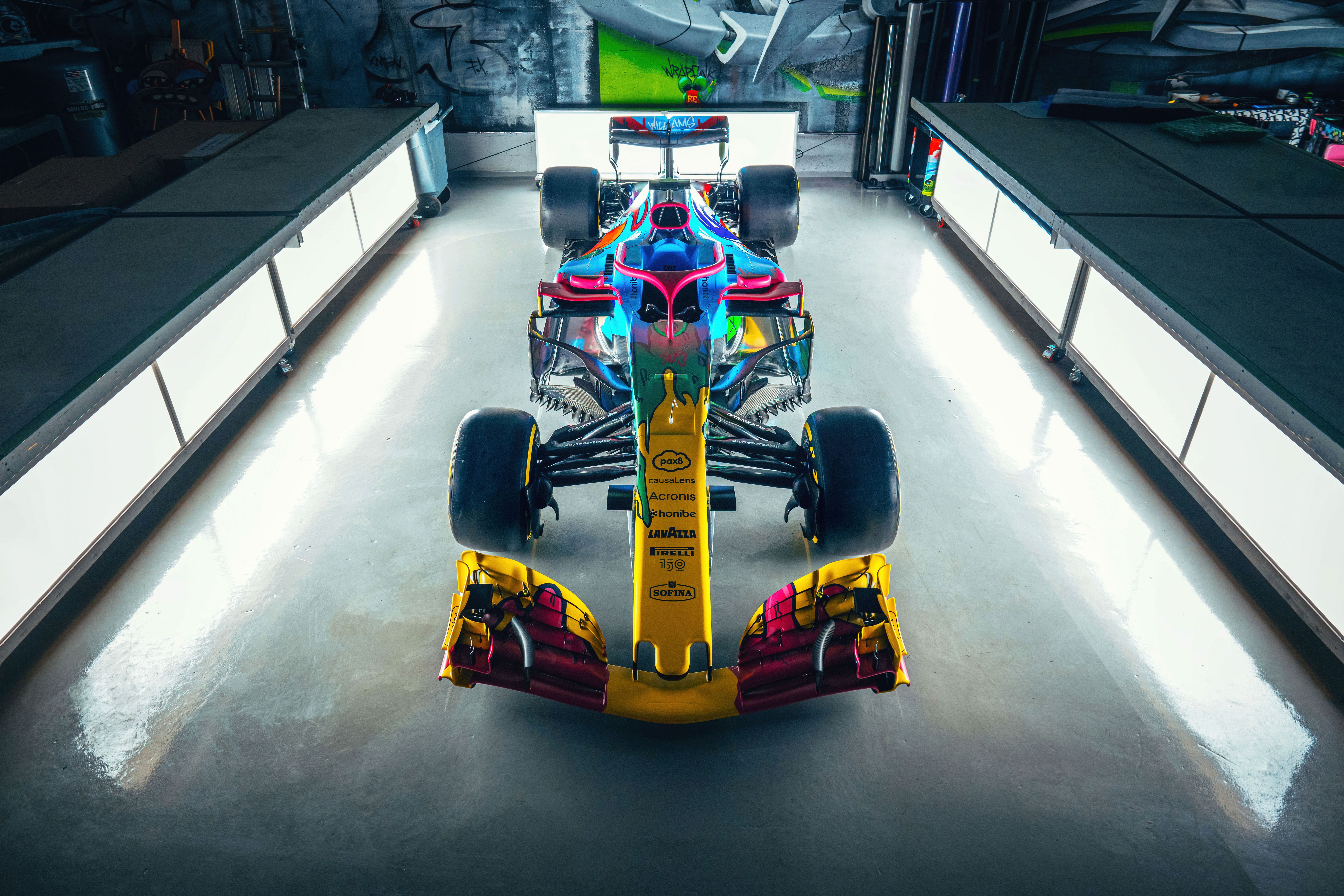 In Photos: The finer details of our SURGE x Williams Racing livery ...