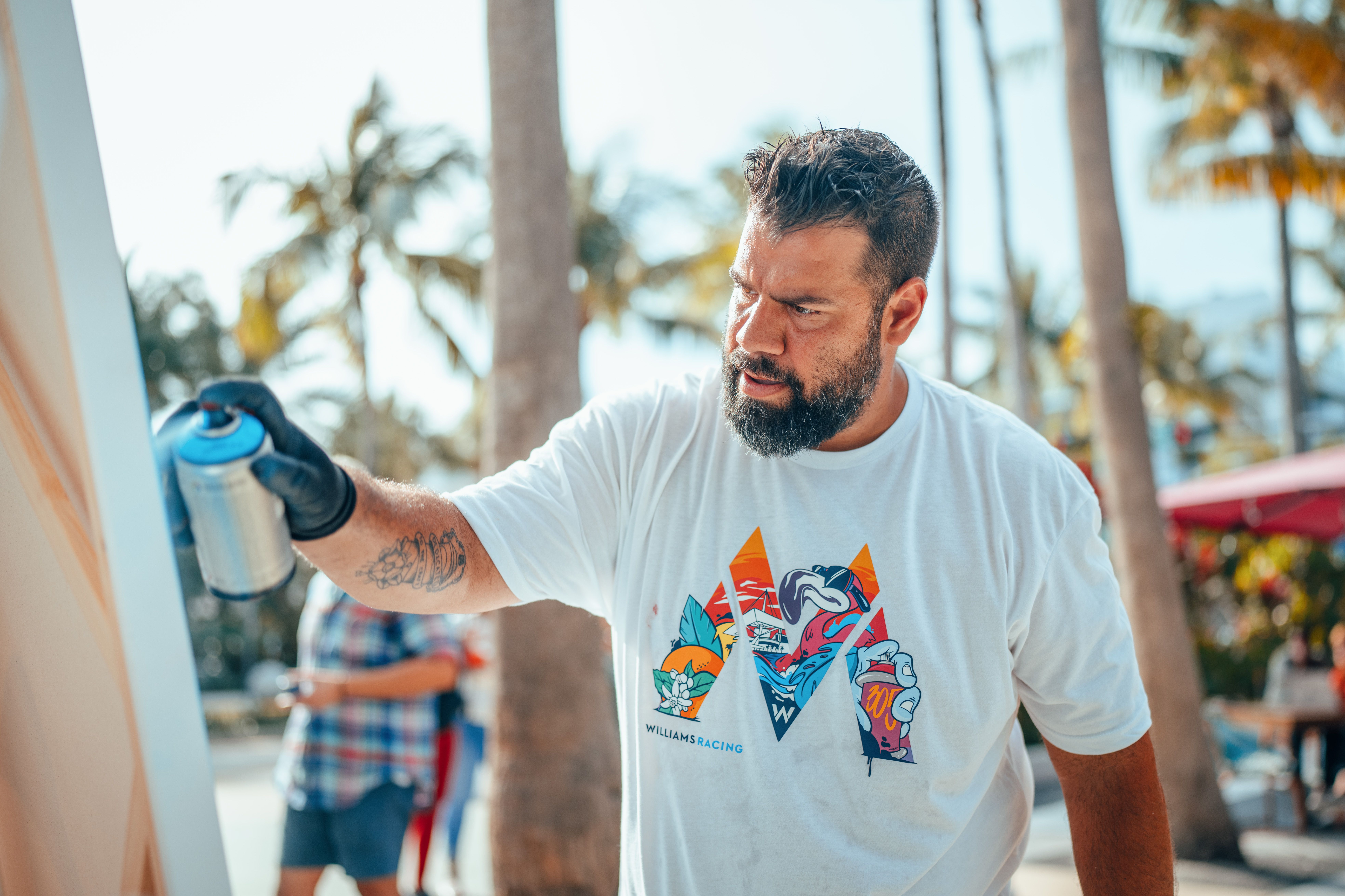 SURGE x Williams Racing graffiti livery to be revealed | Williams Racing