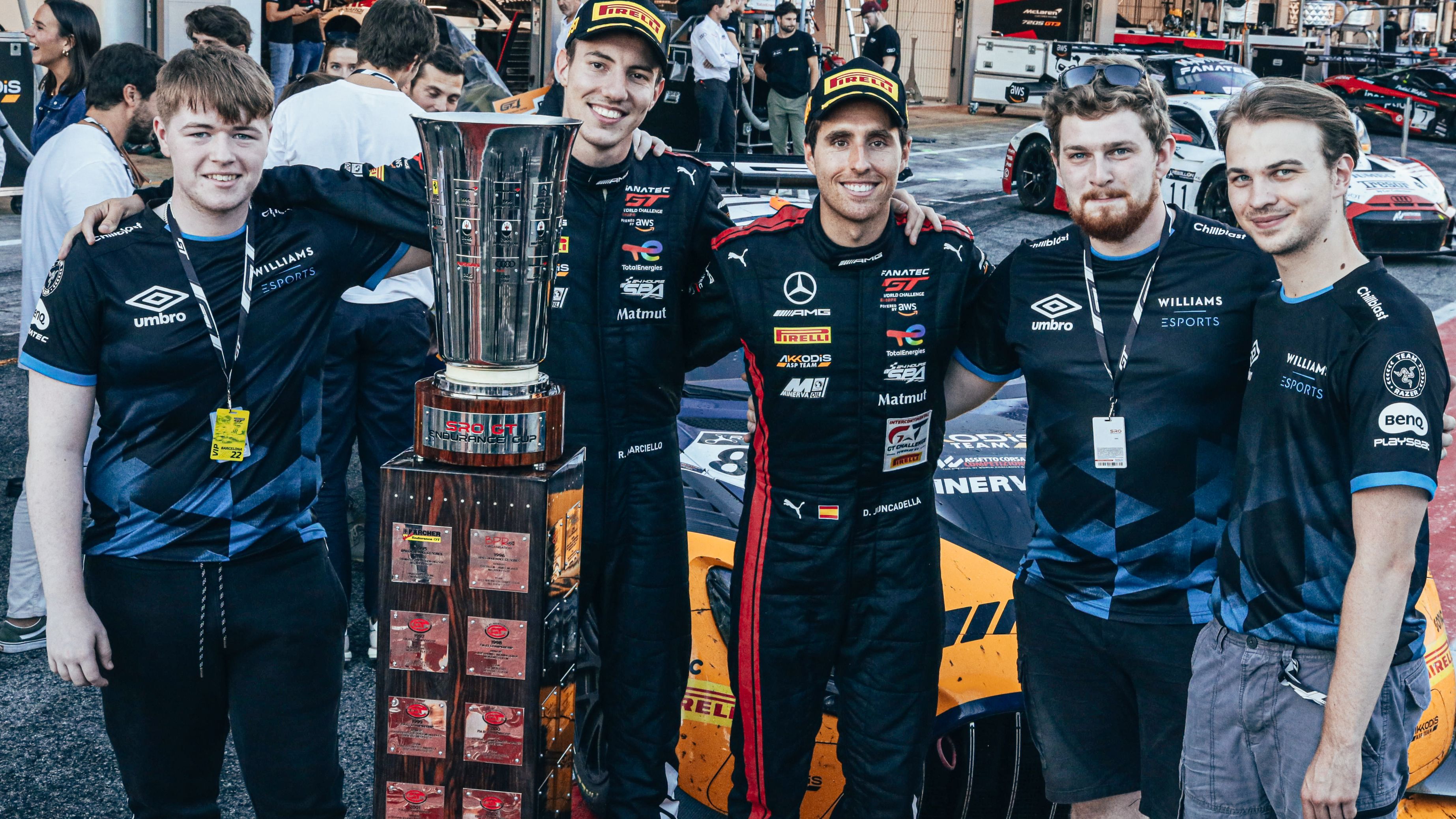 Williams Esports help Team Akkodis secure championships | Williams Racing