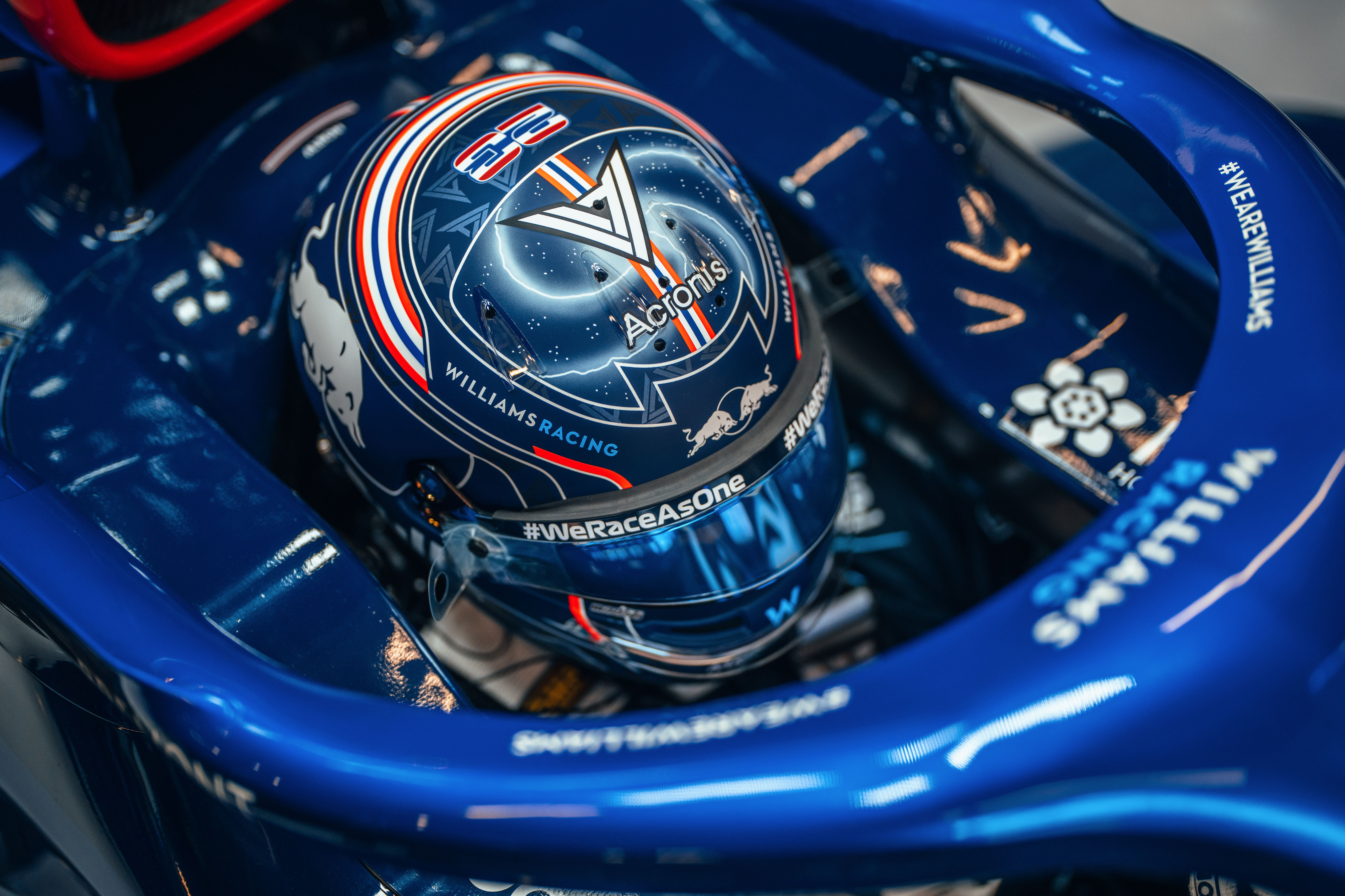 In Photos: Alex Albon's 2022 lids so far | Williams Racing