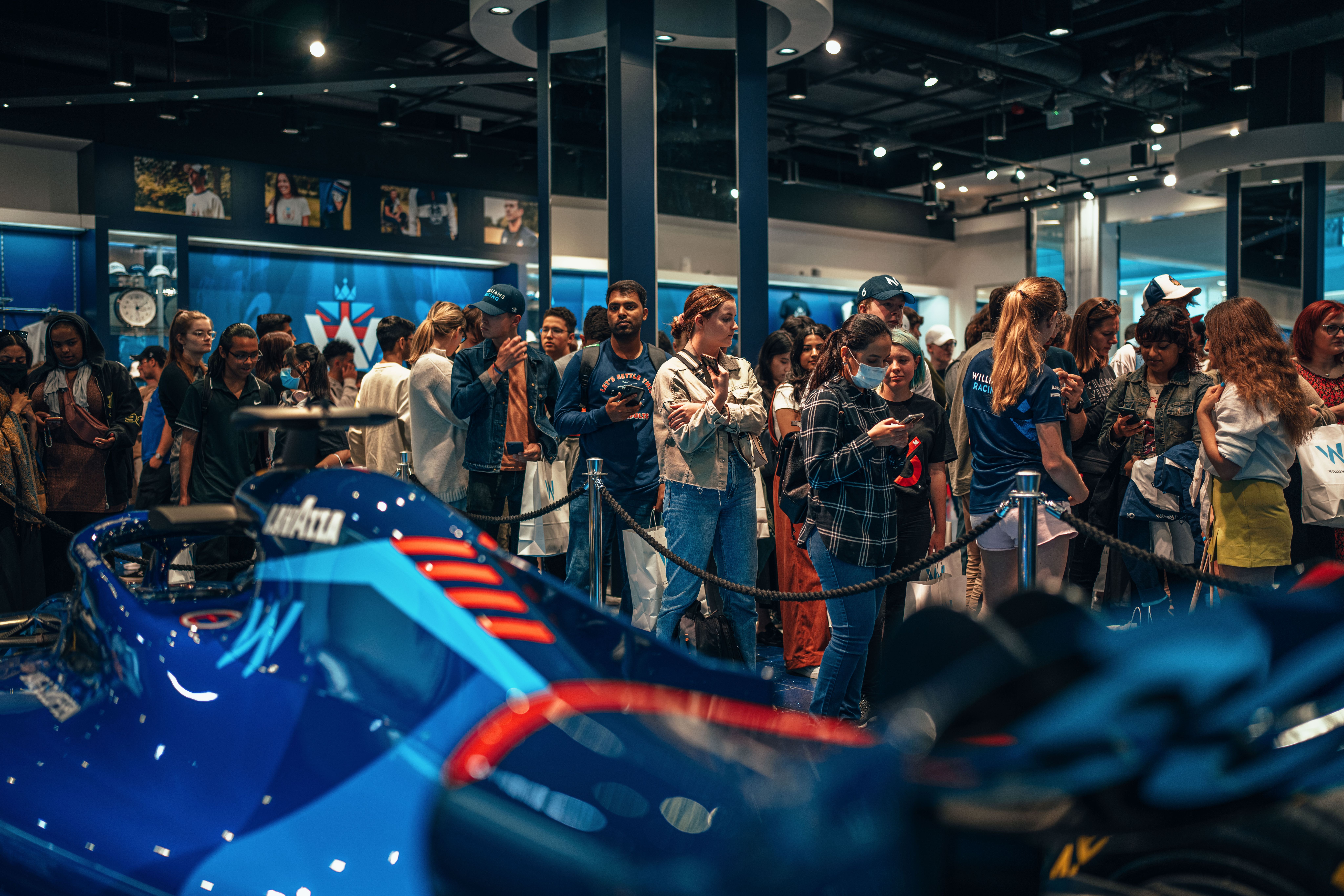 In Photos: Go inside our Westfield London pop-up | Williams Racing