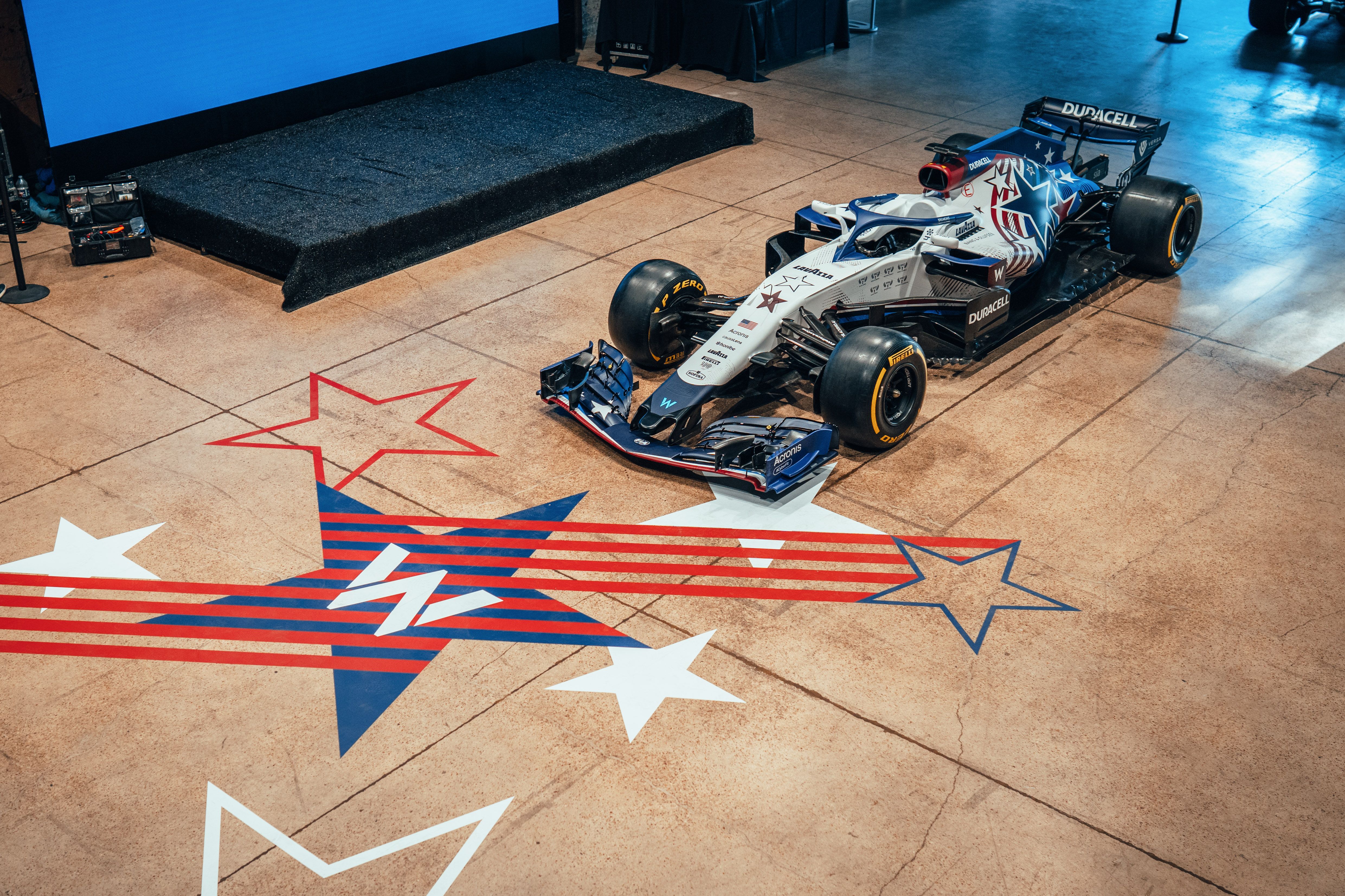 In Photos: Up close with our Austin pop-up livery | Williams Racing