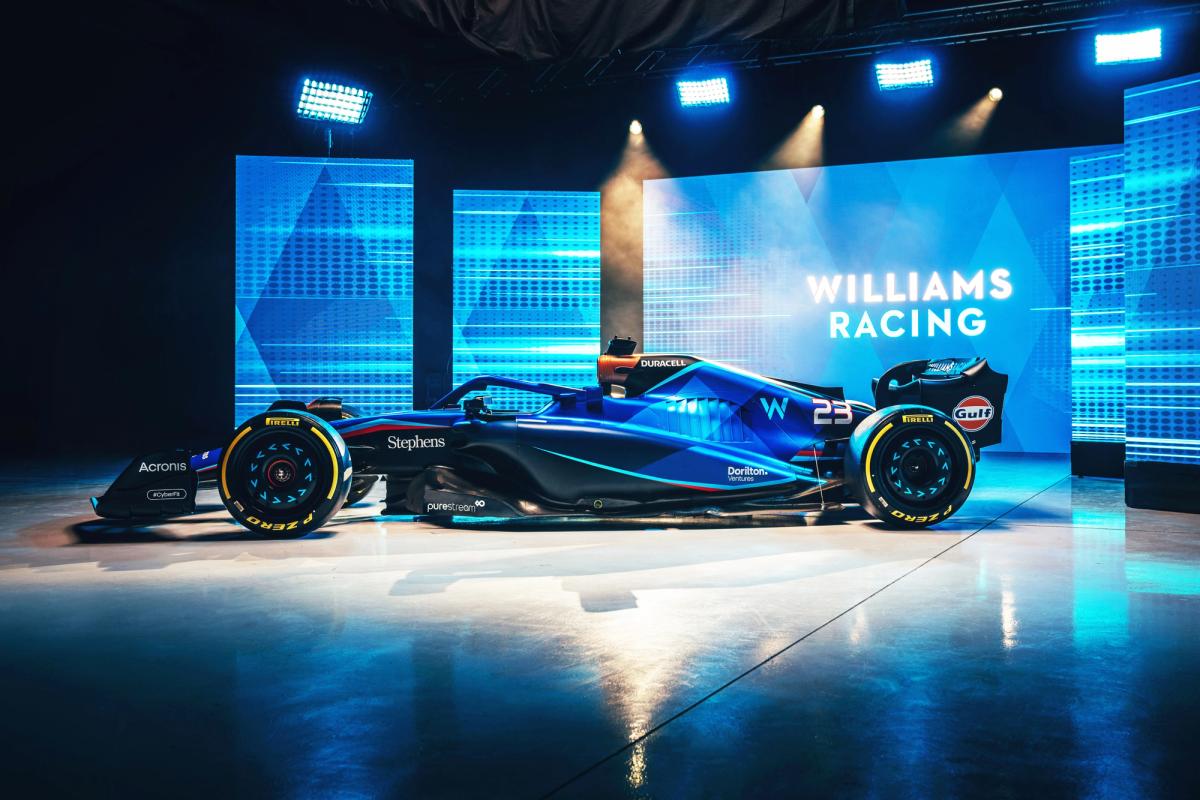 Williams Racing Unveils New Livery and New Team Partners for 2023 ...