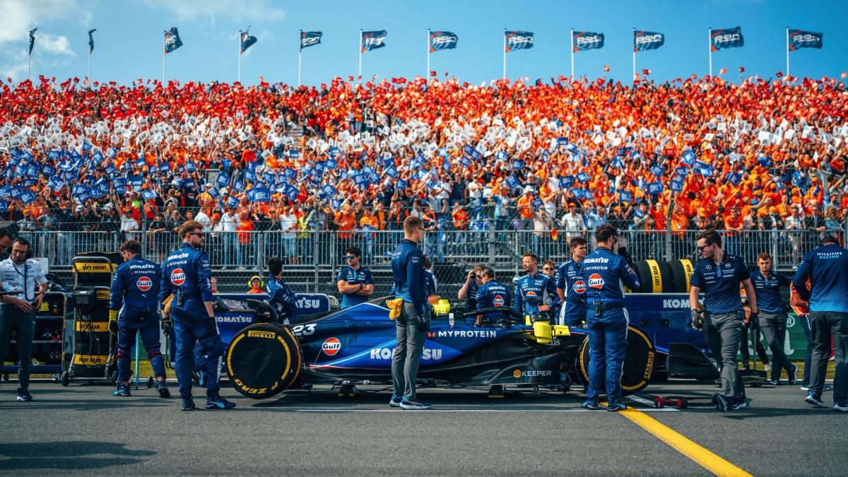 What time is the 2025 Dutch Grand Prix for me? | Atlassian Williams Racing