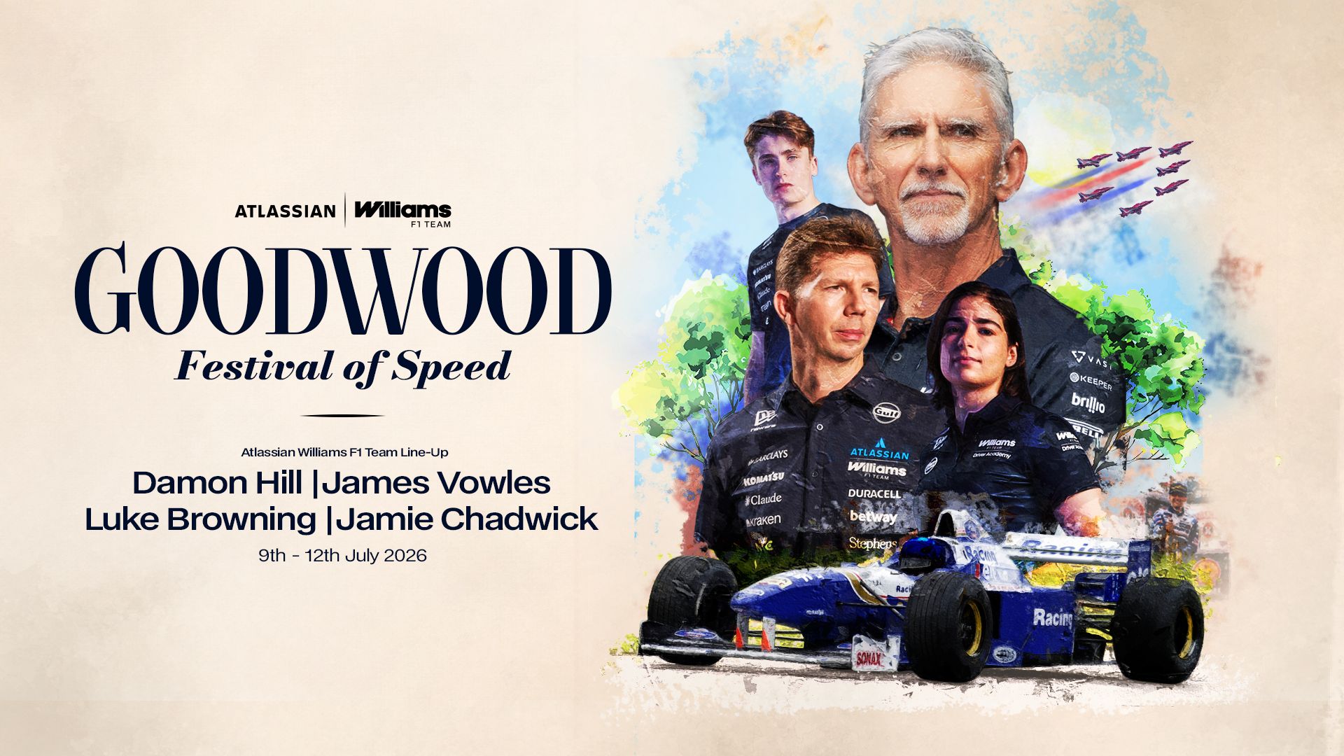 Damon Hill, James Vowles, Luke Browning and Jamie Chadwick to make ...