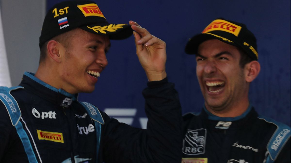 Friends Reunited: A look back at Albon and Latifi's 2018 campaign at ...