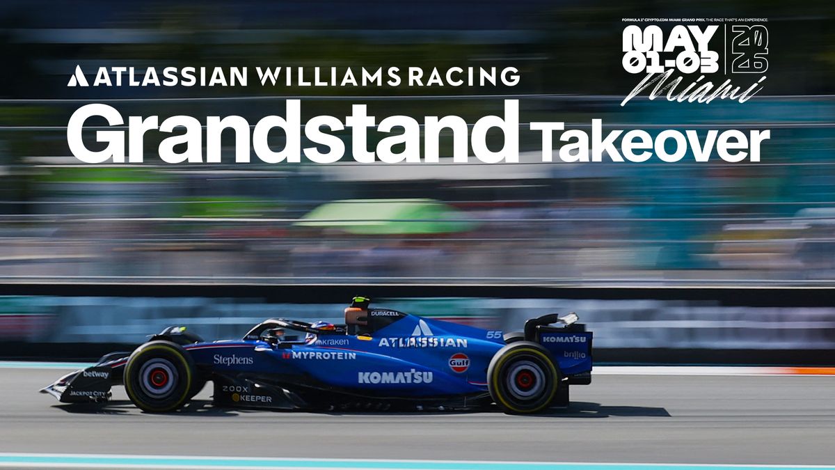 Atlassian Williams Racing announce a Grandstand Takeover for 2026 Miami ...