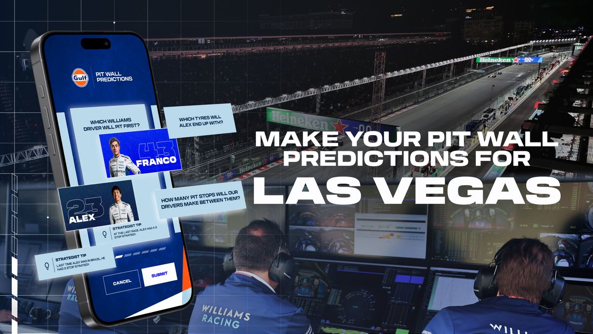 PWP: The Strategist's Vegas Selections Revealed | Atlassian Williams Racing