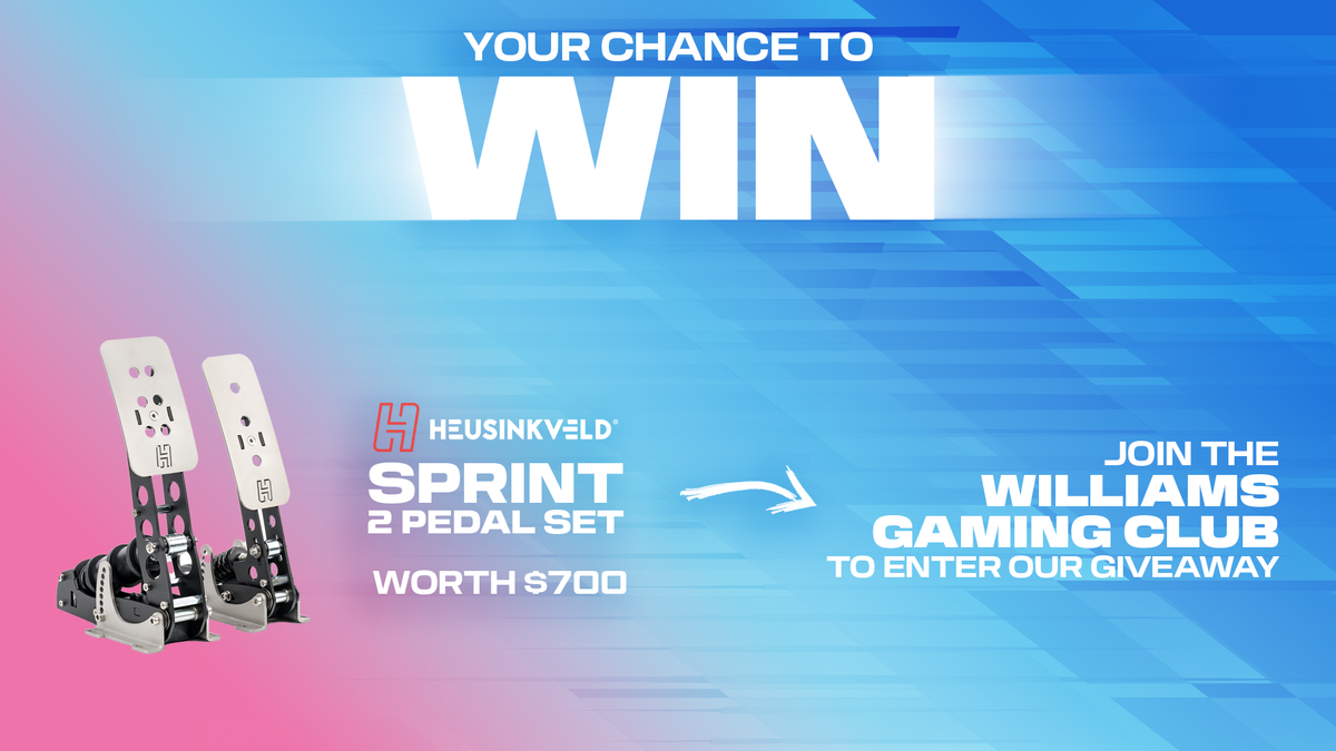 COMPETITION: Win a Heusinkveld Sprint Black 2-Pedal Set with Williams ...